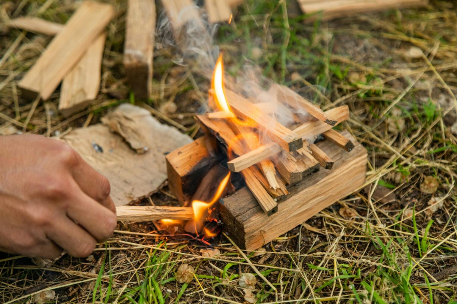 12 Natural Materials for Fire Starting That Use What's Around You ...